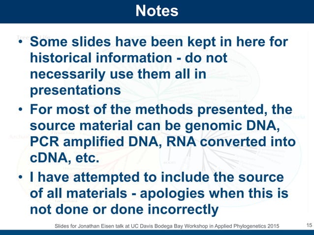 Evolution of DNA Sequencing by Jonathan Eisen | PDF