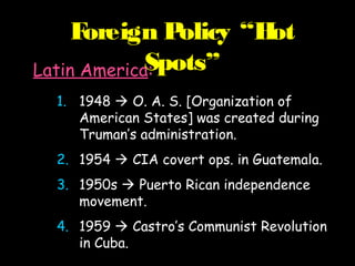 Eisenhower foreign policy | PPT