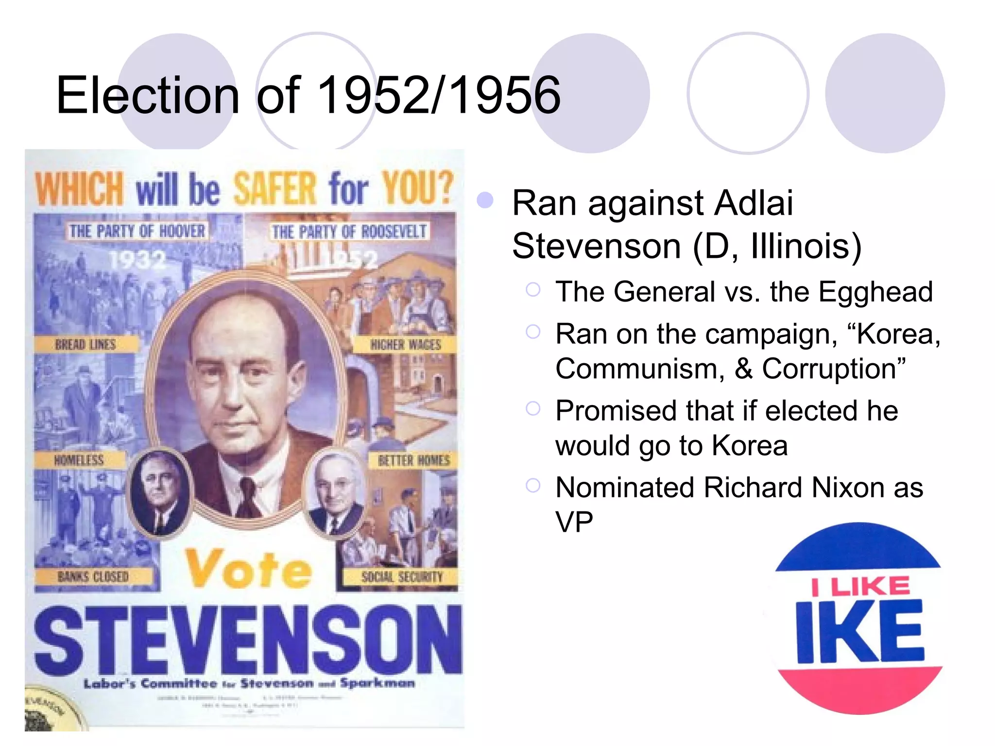 Eisenhower Biography | PPT | Death, Injury, or Military Conflict ...