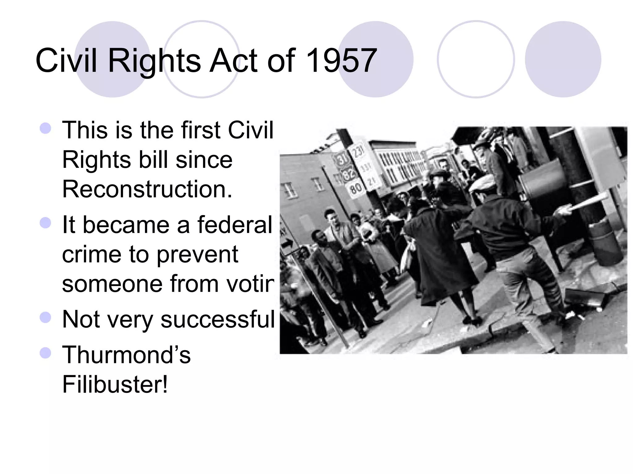 Eisenhower Civil Rights | PPT