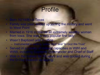 Eisenhower domestic policies | PPT