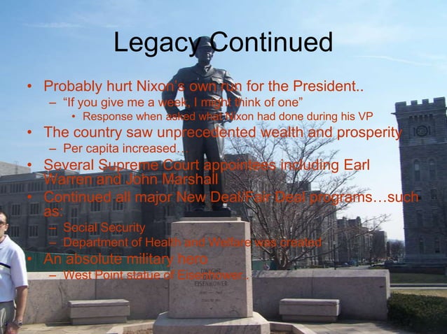 Eisenhower domestic policies | PPT