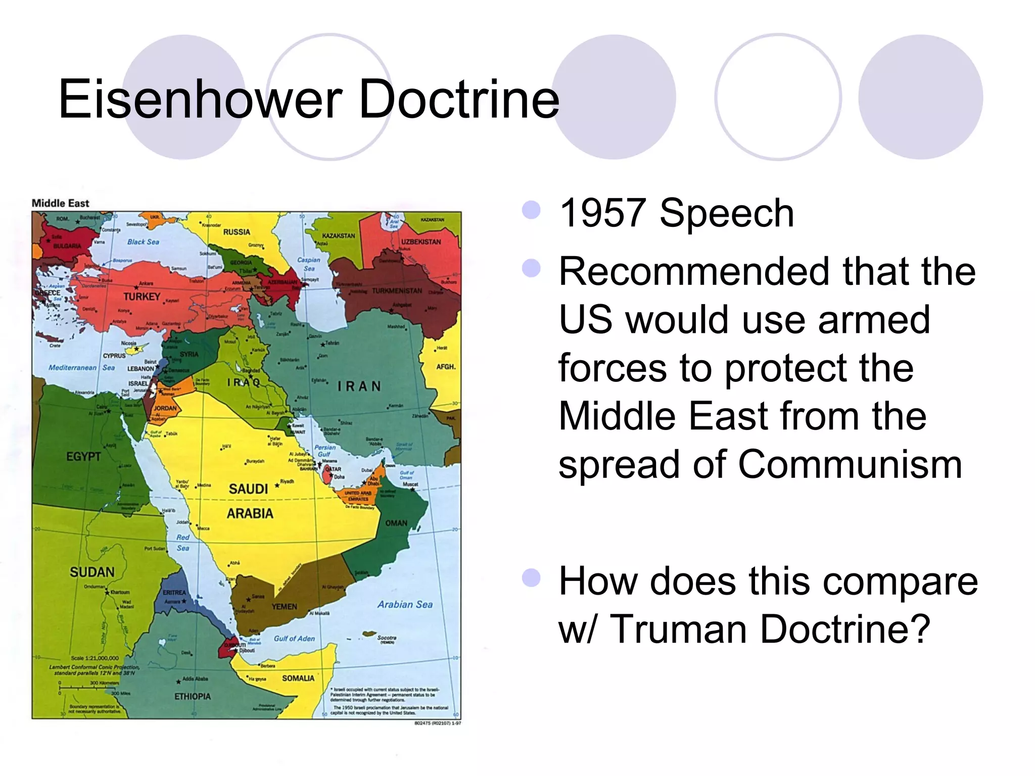 Eisenhower Foreign Policy | PPT