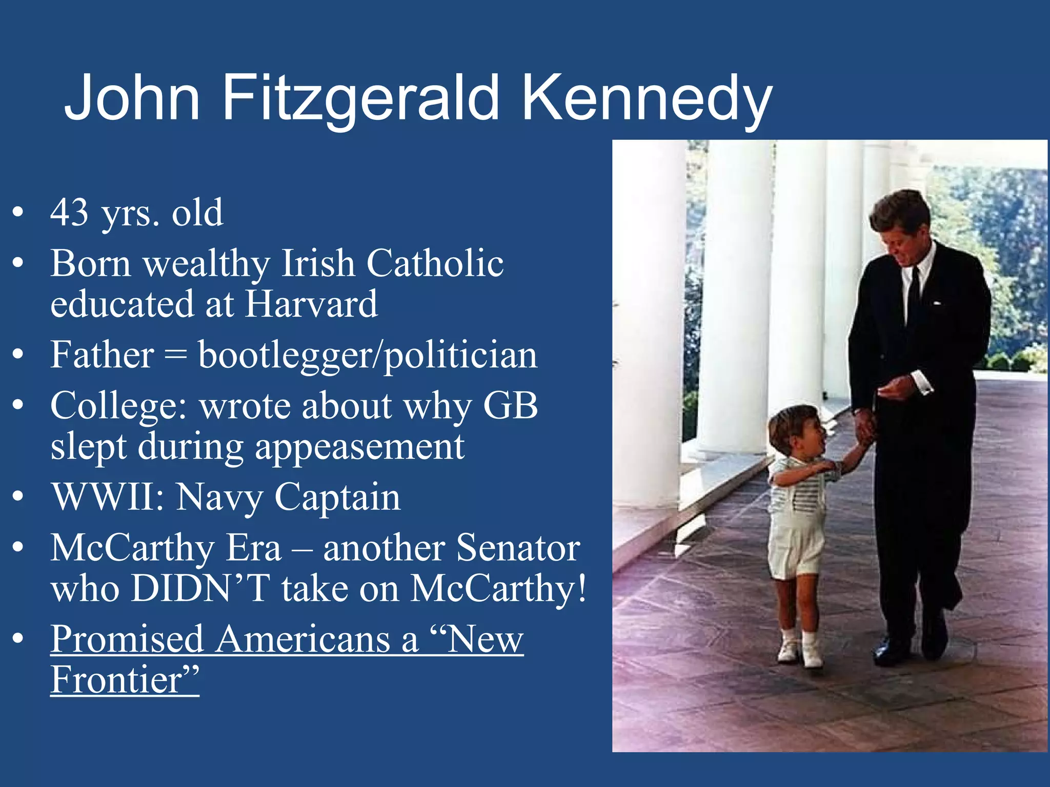 The Eisenhower and Kennedy Years | PPT