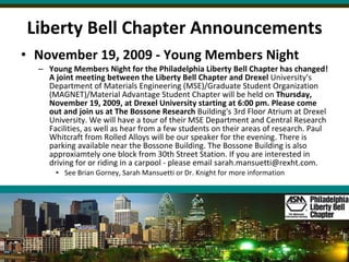 Eisenman Award Night | PPT