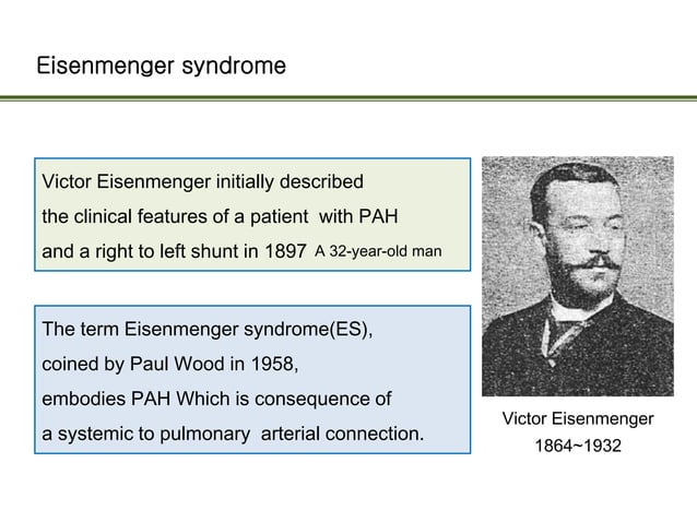 Eisenmenger syndrome - physiology and evaulation of eisenmenger’s ...