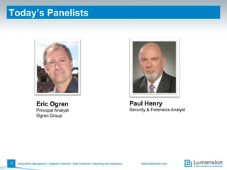 E is for Endpoint II: How to Implement the Vital Layers to Protect Your ...