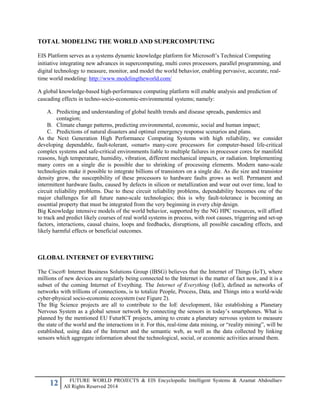 AI WORLD: I-World: EIS Global Innovation Platform: BIG Knowledge World vs. BIG Data World | PDF