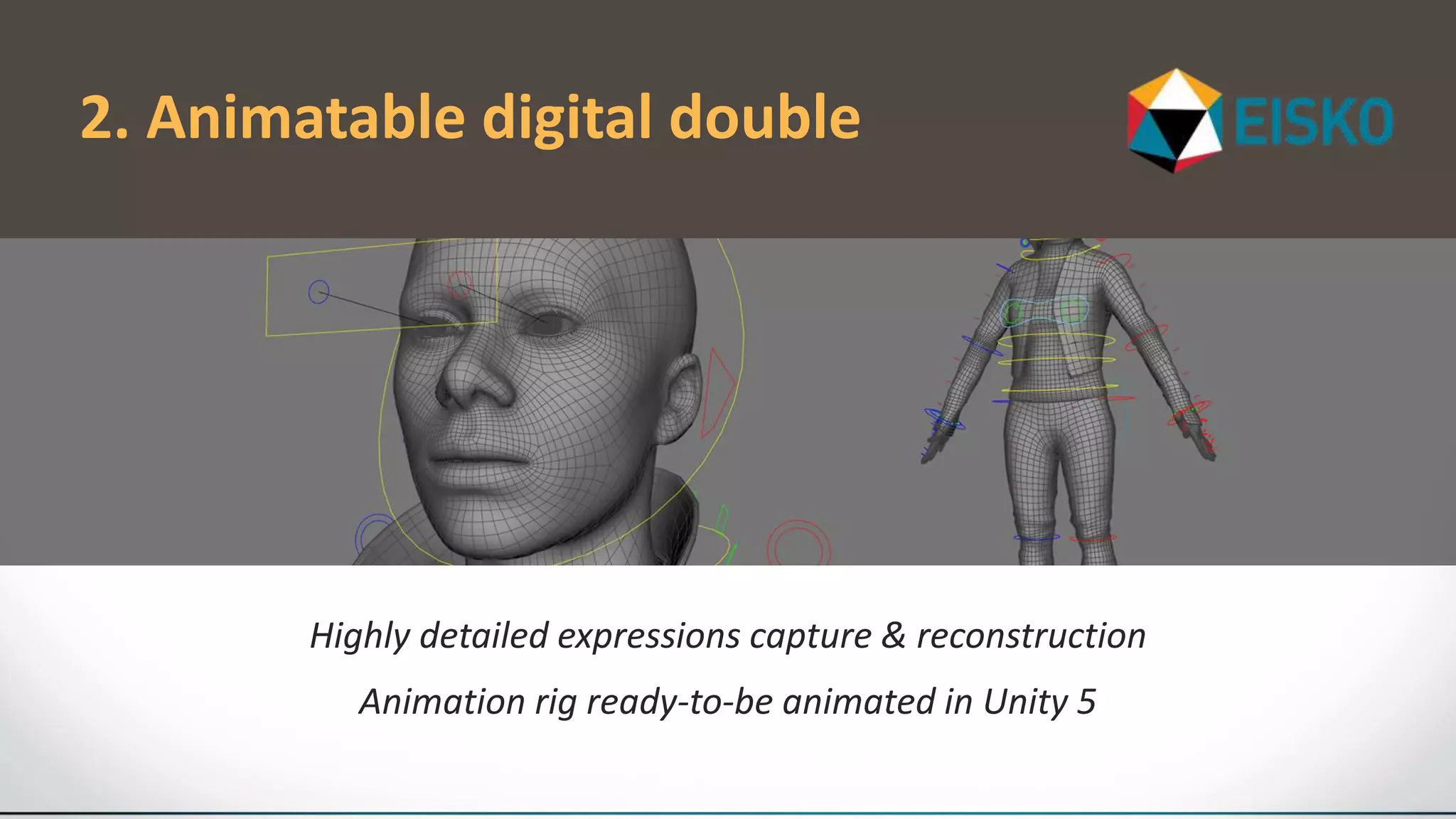 Real-time animated digital doubles at Eisko | PPT