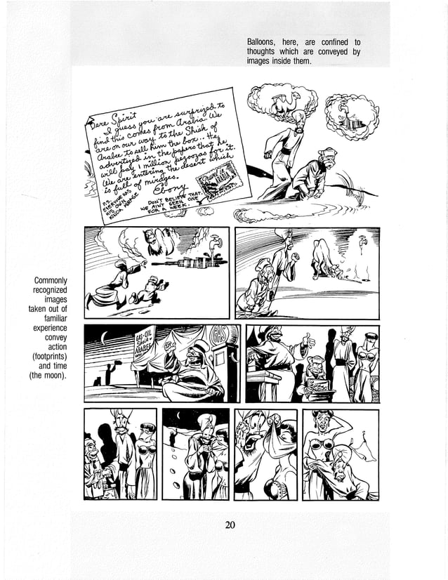 Eisner theory of comics & sequential art (1) | PDF