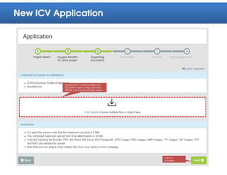 ICV Application guide | PPT