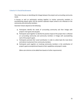 Excellence In School Projects Award Model & Criteria | PDF | Business ...