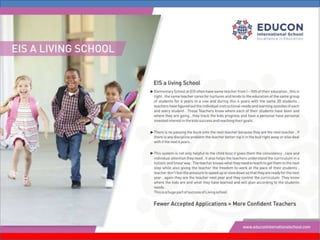 Educon International School - A Living School | PPSX