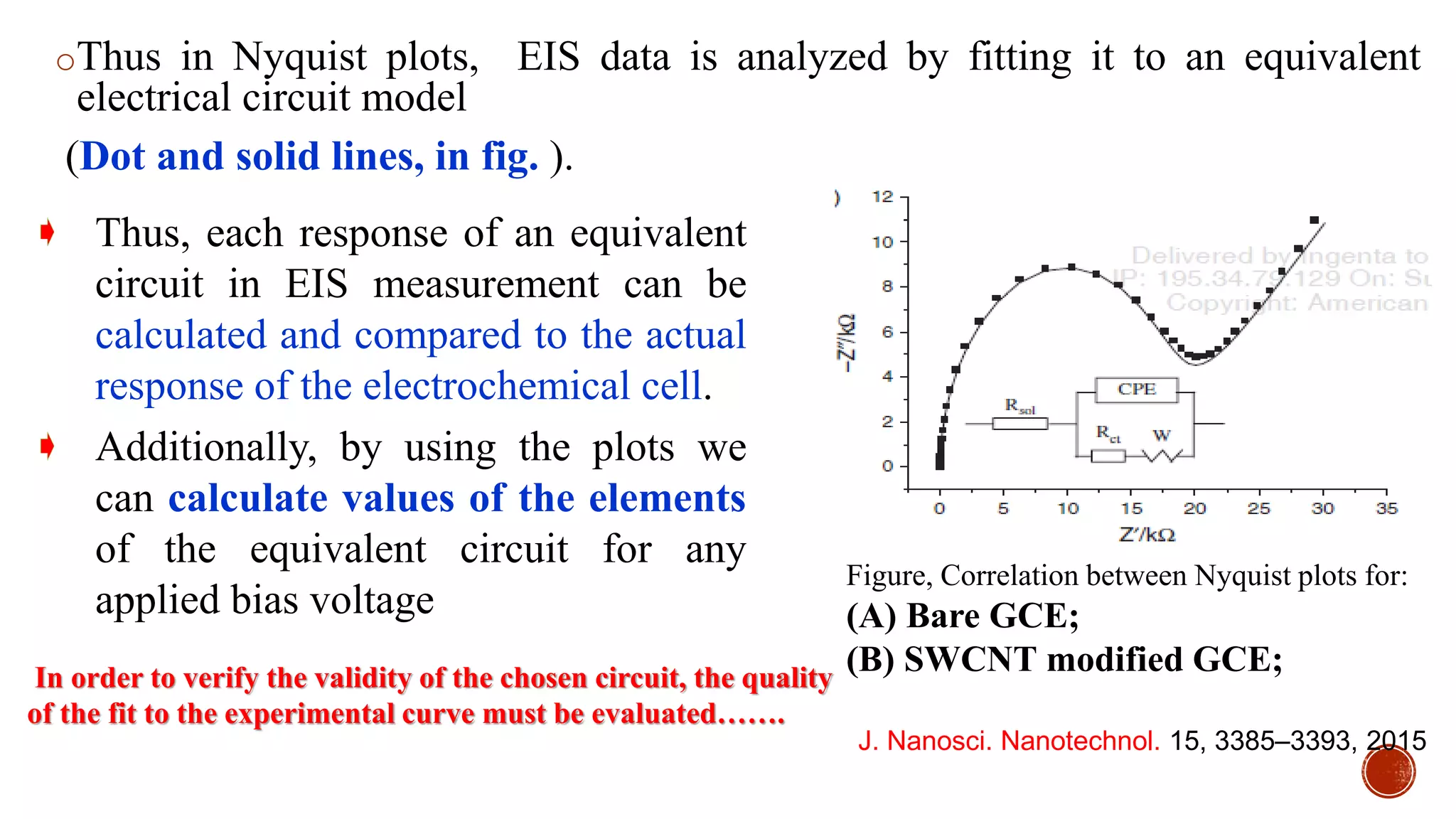 Electrochemical impedance spectroscopy (EIS) | PDF