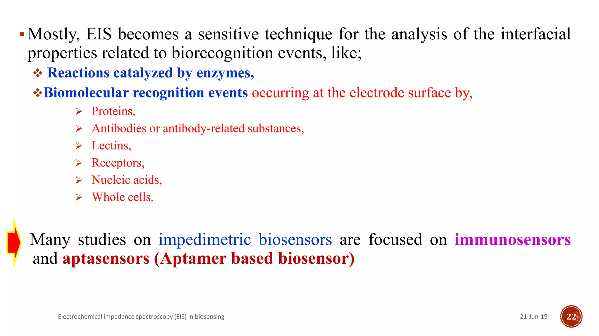 Electrochemical impedance spectroscopy (EIS) | PDF