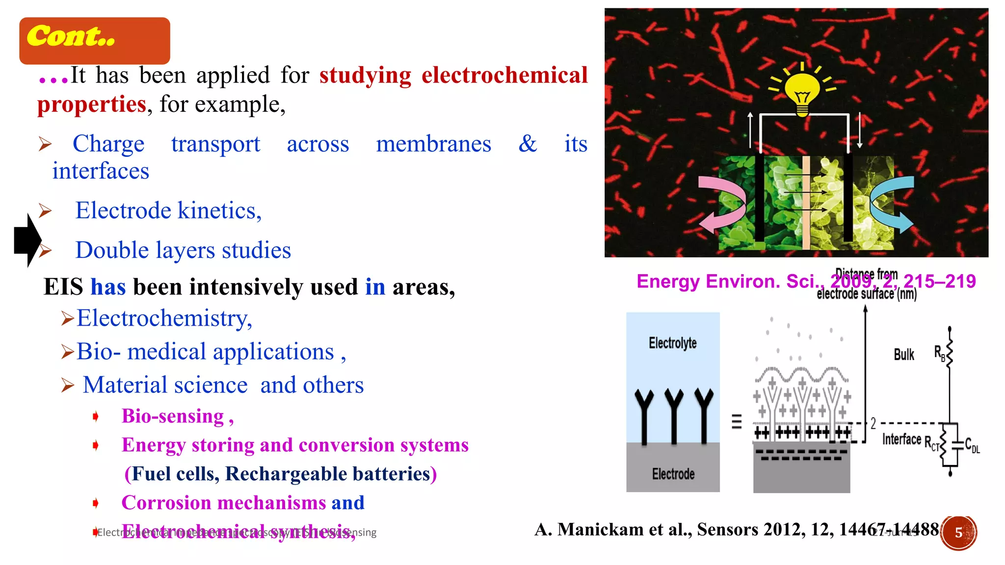 Electrochemical impedance spectroscopy (EIS) | PDF