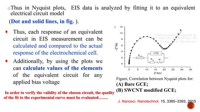 Electrochemical impedance spectroscopy (EIS) | PDF | Chemistry | Science