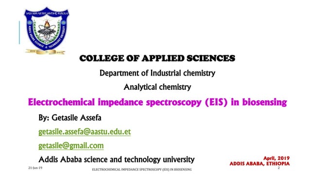 Electrochemical impedance spectroscopy (EIS) | PDF | Chemistry | Science