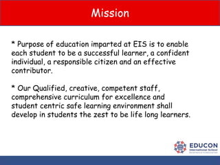 Educon International School - Presentation | PPT