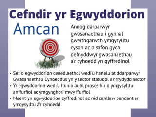 Rhoi'r Egwyddorion ar Waith | PPTX