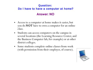E:\itc institute\faq's for online students compressed | PPT