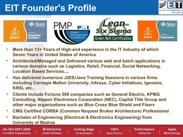 Eit corporate presentation | PPT