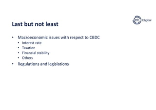 CBDC: Central Bank Digital Currency | PDF