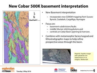 A new metallogenic framework to aid mineral exploration in the Cobar ...