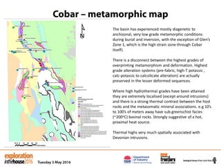 A new metallogenic framework to aid mineral exploration in the Cobar ...