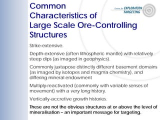 Mineral systems: key to exploration targeting | PDF