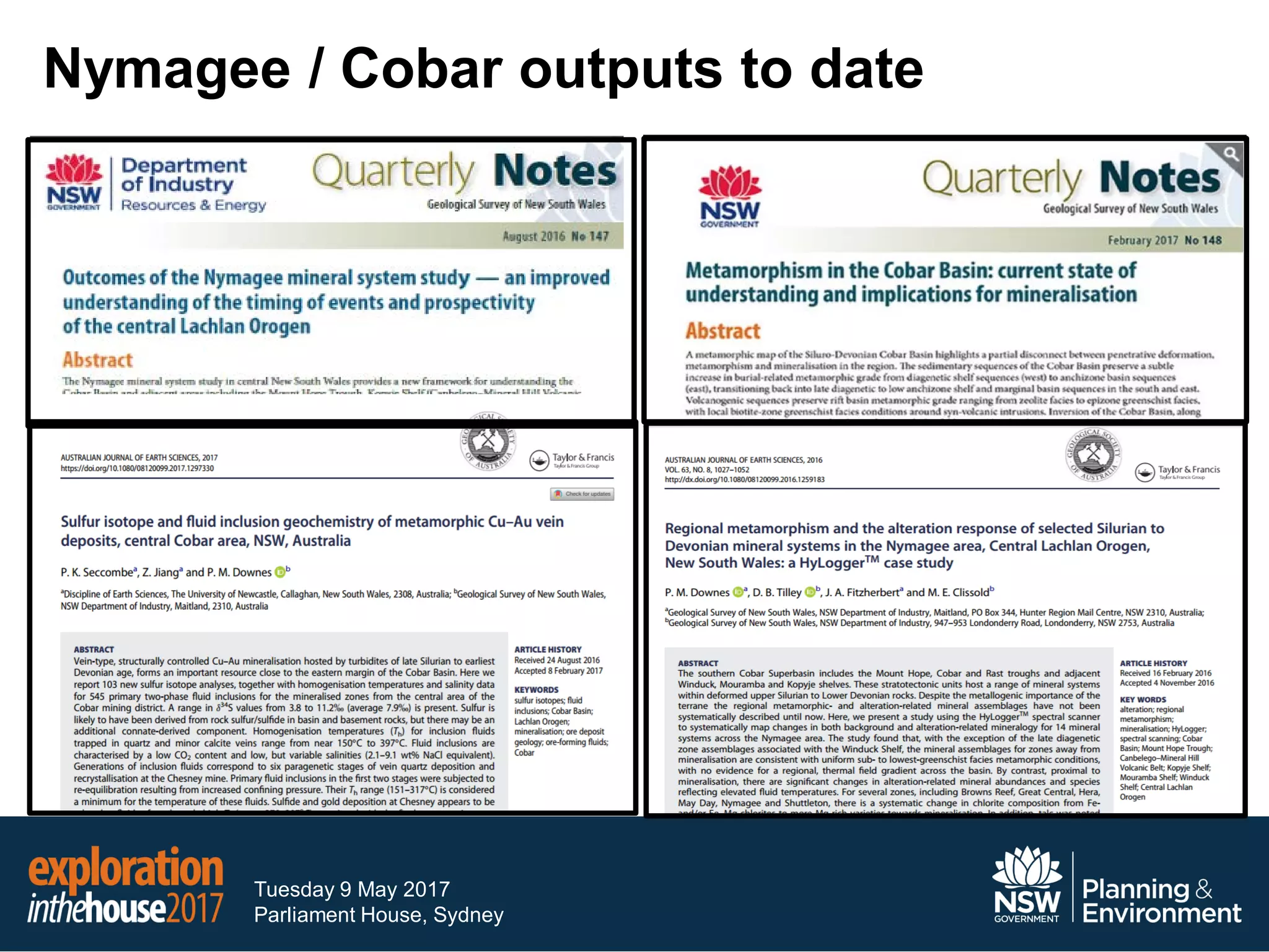 High heat flow, skarn formation and mineralisation in the eastern Cobar ...