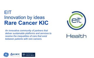 Example of an EIT Health project: Learnings & outcomes | PPT