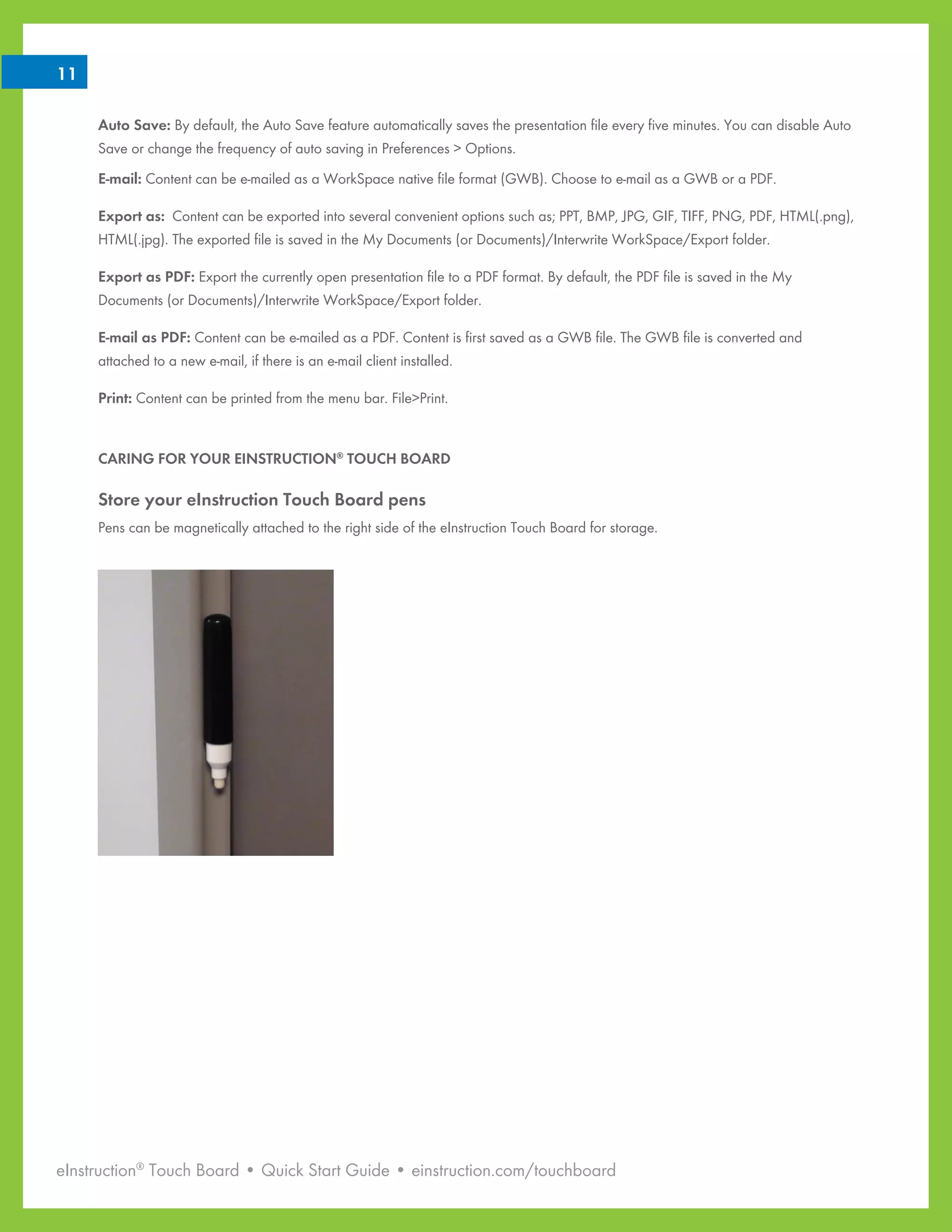 EiTT touchboard getting started guide