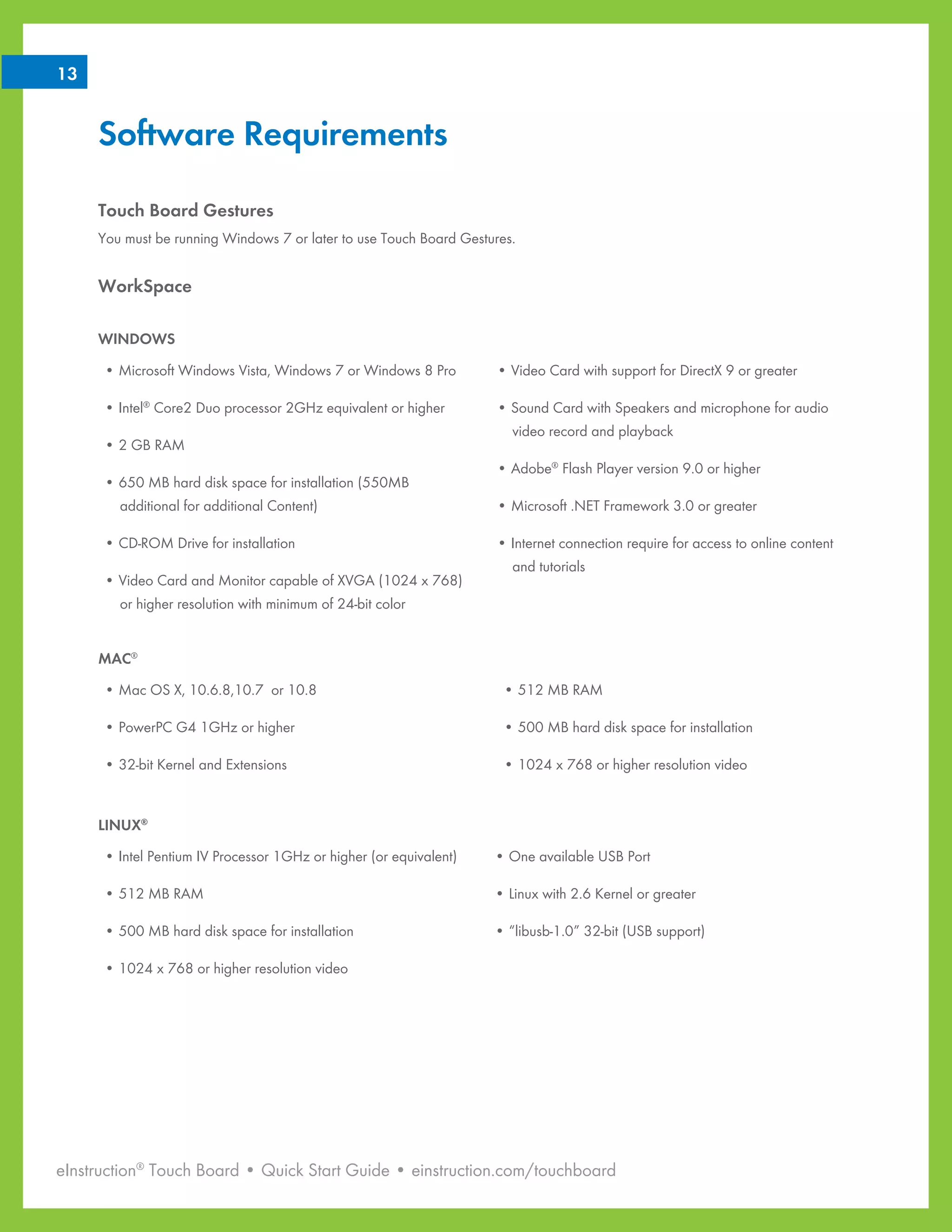 EiTT touchboard getting started guide