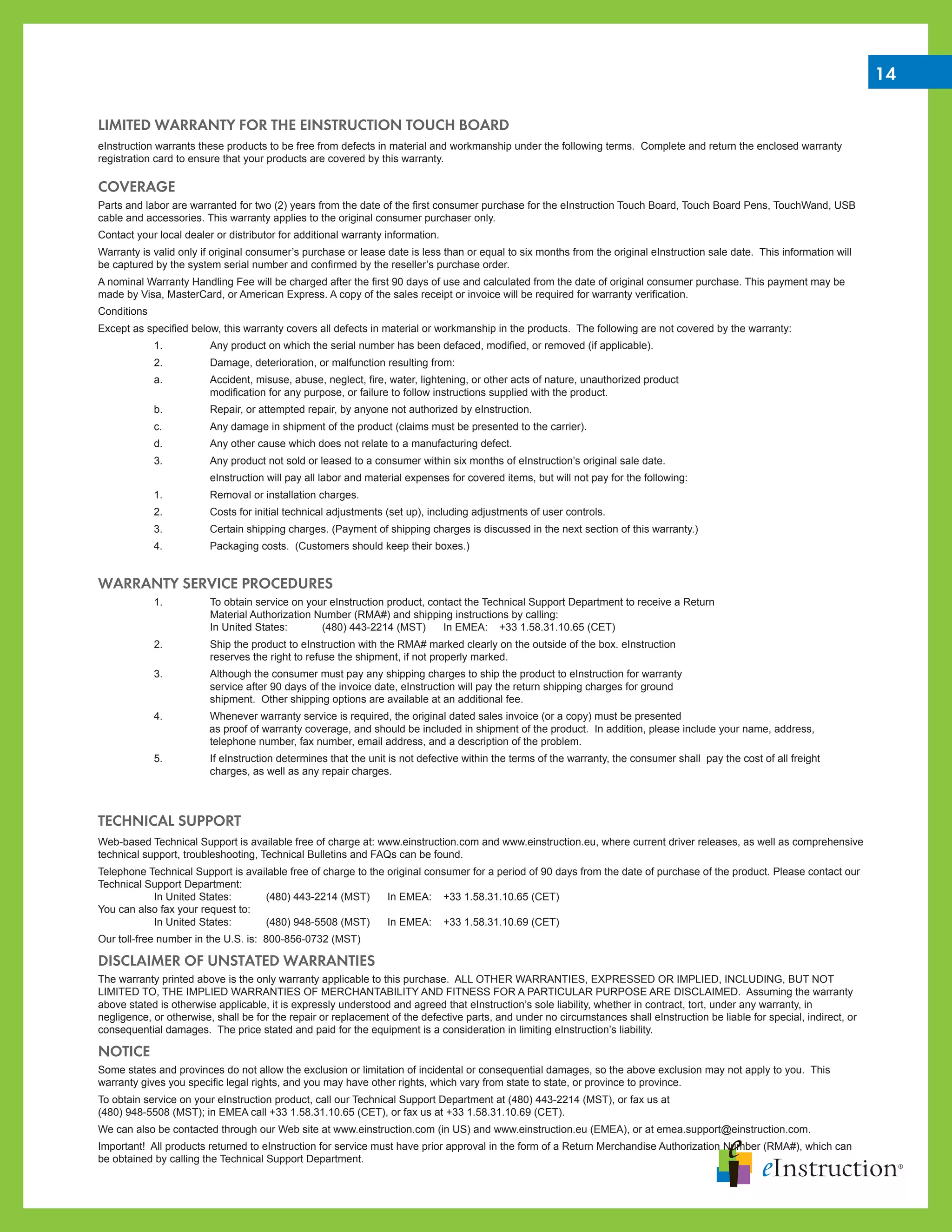 EiTT touchboard getting started guide