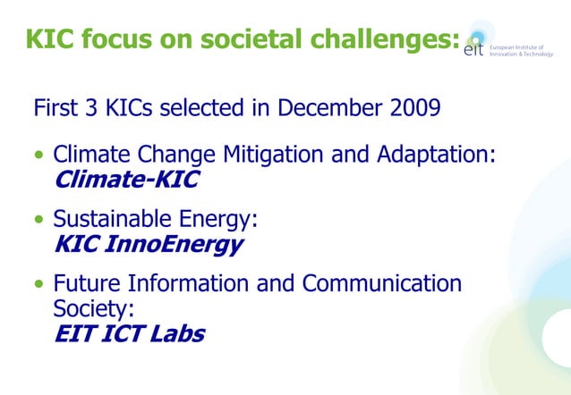 The EIT in a nutshell | PPT