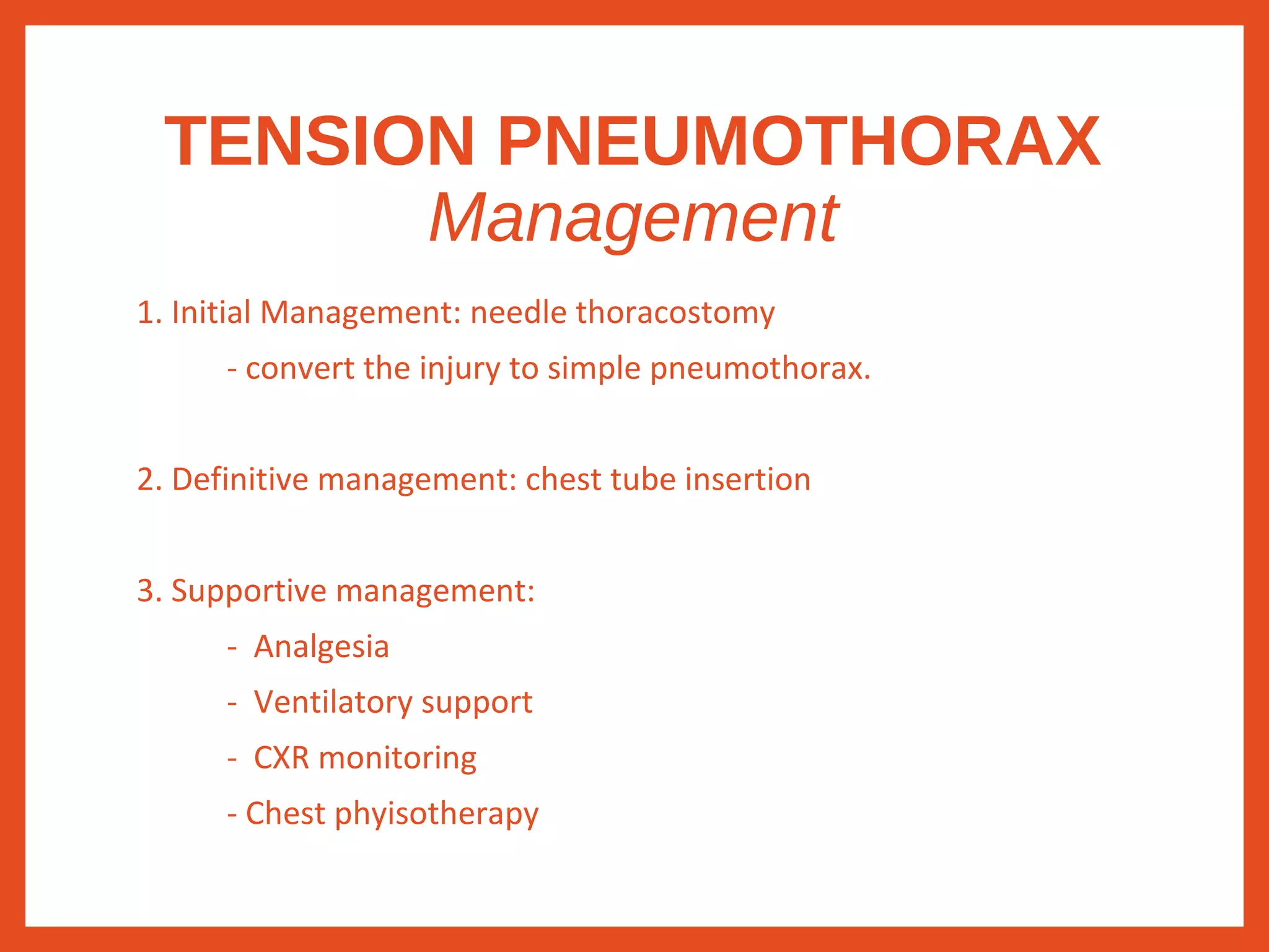 Resuscitation and thoracic trauma | PPT