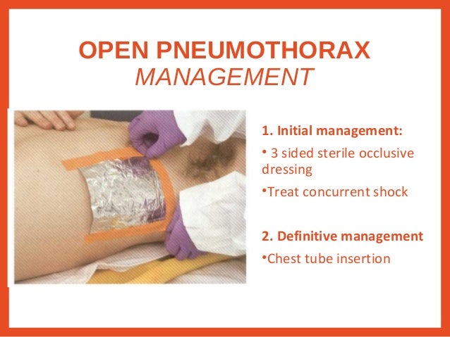 Resuscitation and thoracic trauma