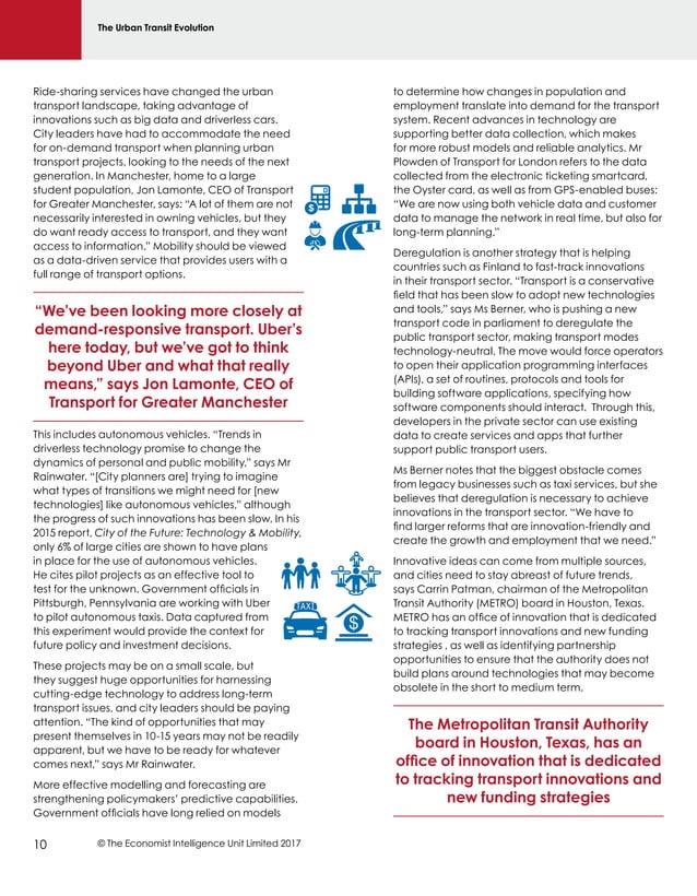 The urban transit evolution | PDF