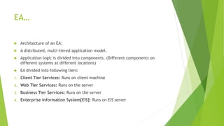 Enterprise Java TYIT Sem 5 Unit 1 Chapter 1 and 2 PPT | PPT