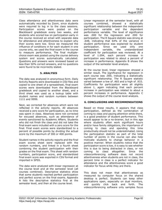 Class participation | PDF