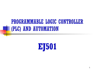 Programable Logic controller pla and automation | PPT