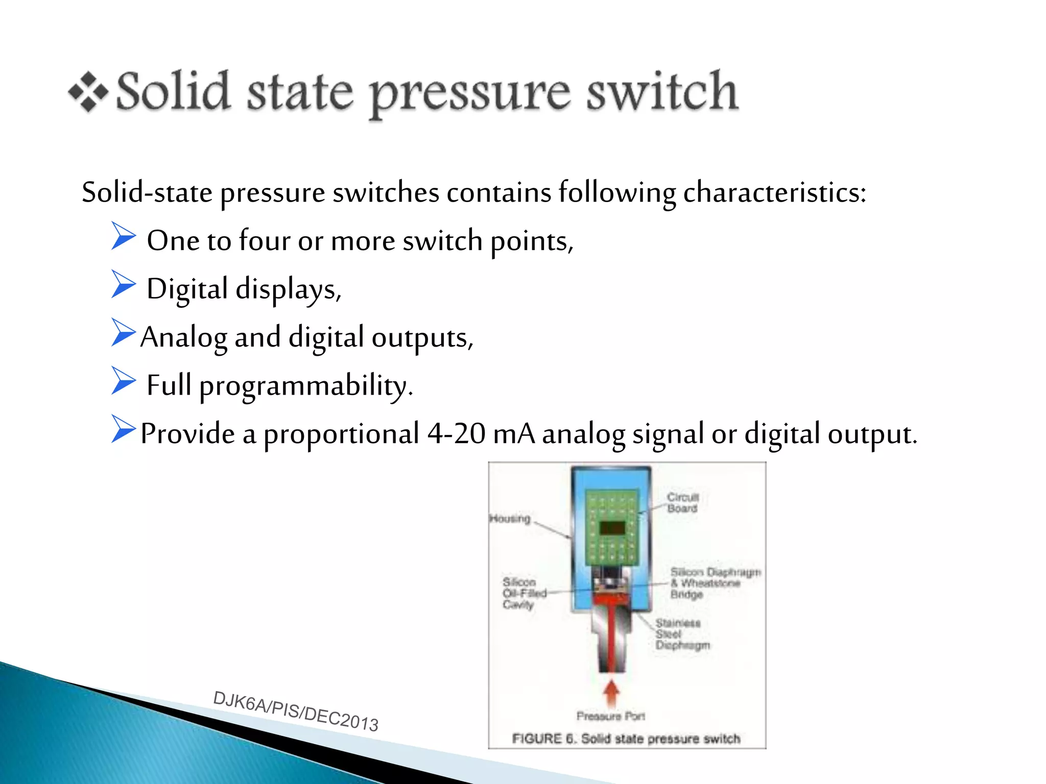 Pressure Switch | PPTX