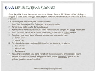 Ejaan Bahasa Indonesia.ppt