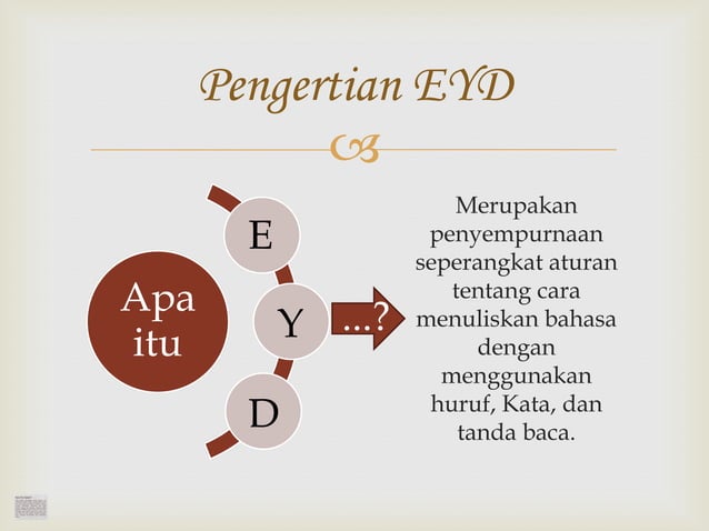 Ejaan yang disempurnakan | PPT