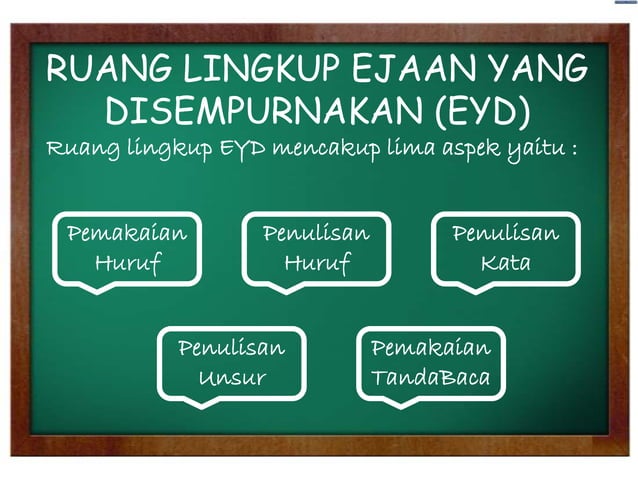 Ejaan yang disempurnakan(eyd)eea | PPTX