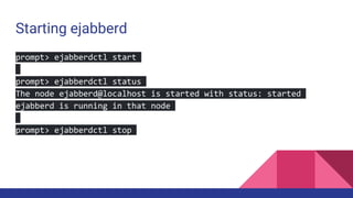 Ejabberd Session | PPTX | Internet | Computing