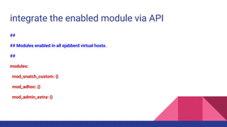 Ejabberd Session | PPT