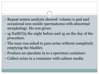 Ejaculation physiology and pathology | PPTX
