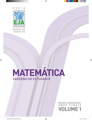 EJA MATEMÁTICA volume 1 | PDF